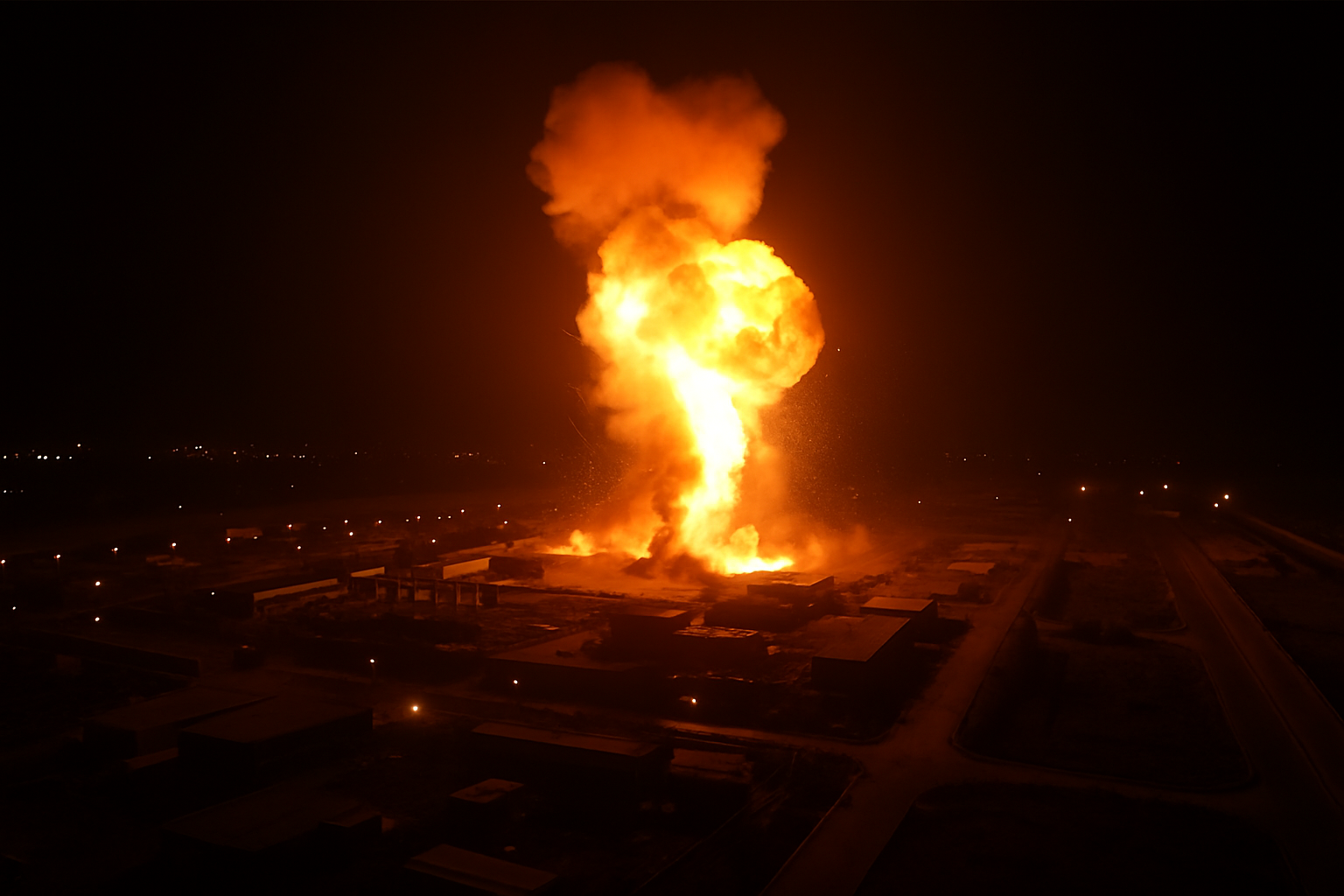 Snimak napada na iransko postrojenje ledi krv u žilama: Pogledajte samo horor na zemlji, sukobu ...