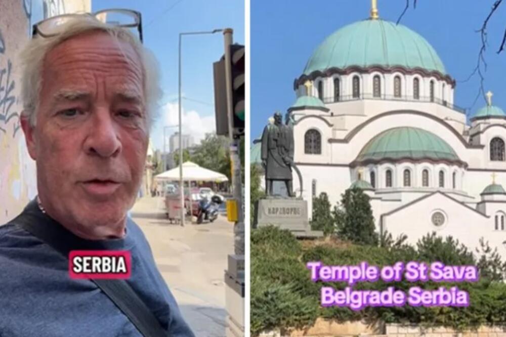 AMERIKANAC DOŠAO U HRAM SVETOG SAVE! Čim je kročio ostao ZABEZEKNUT ...